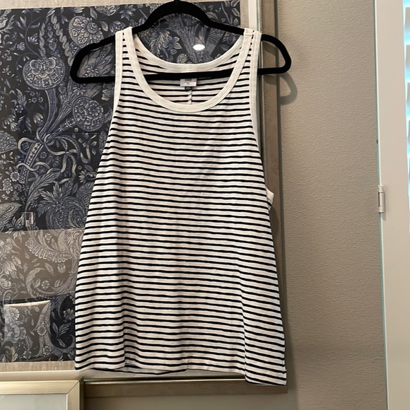 CAbi | Tops | Cabi Paragon Tank Blackwhite Stripe Size Xl Never Worn ...